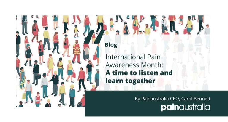 International Pain Awareness Month: A time to listen and learn together ...