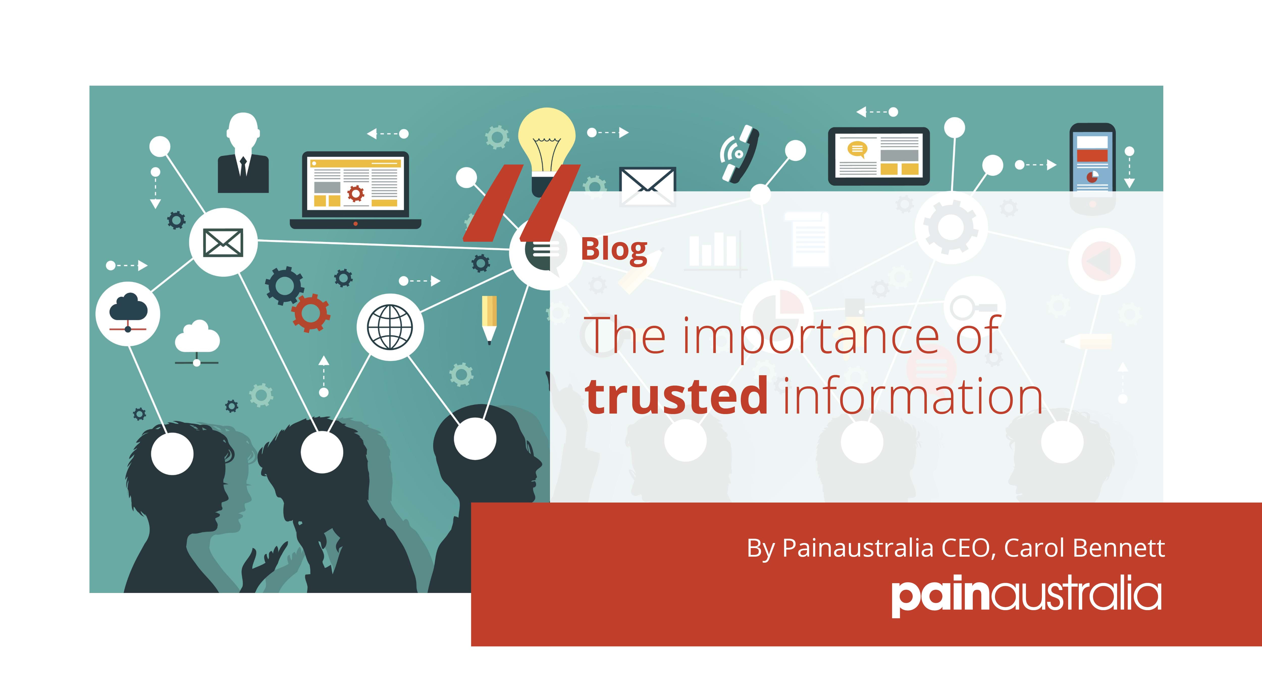 The importance of trusted information - Painaustralia